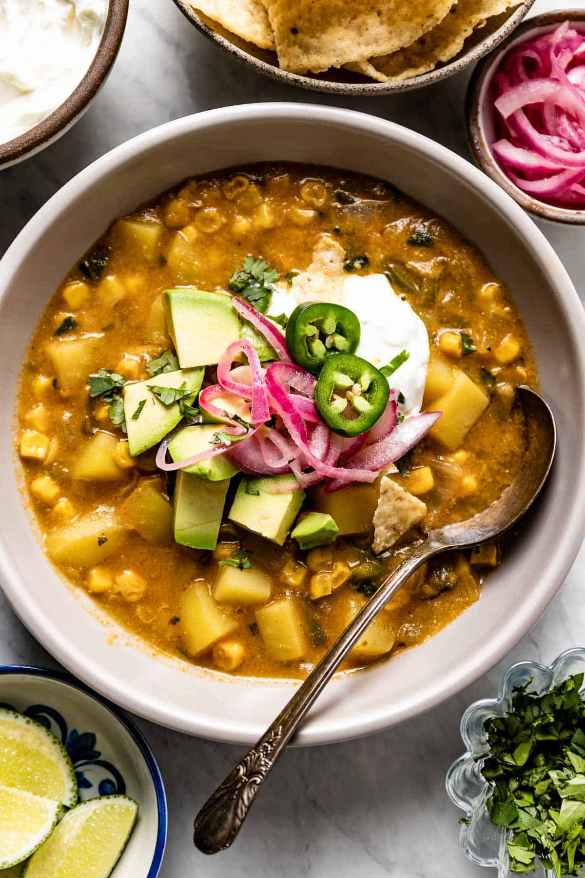 Mexican Street Corn Soup Recipe - FUTURISTIC MAHOGANY REVUE