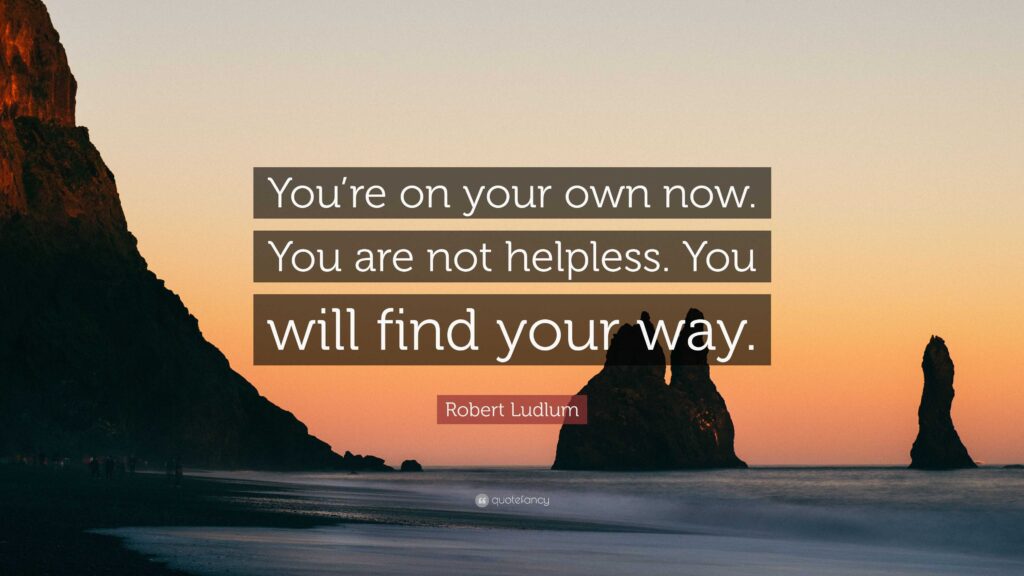 You Are On Your Own ; With Your Own Life Now - FUTURISTIC MAHOGANY REVUE